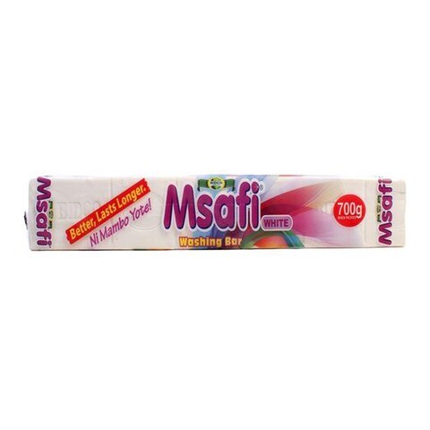 Buy Msafi White Laundry Bar Soap 700 gr Online - Carrefour Kenya
