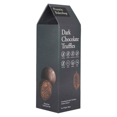 Protein Bakeshop Dark Chocolate Truffles 60g price in UAE | Carrefour ...