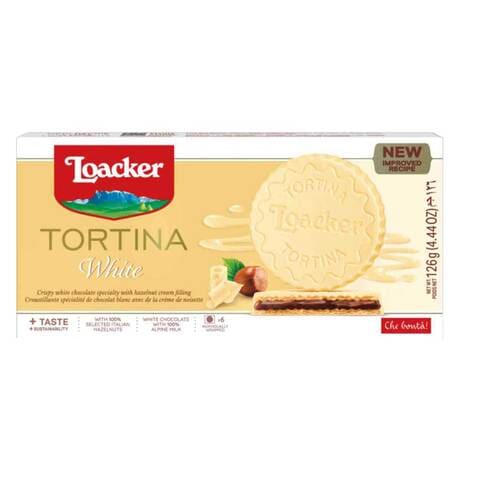 Loacker Gran Pasticceria Tortina White Cookies 125g price in UAE ...