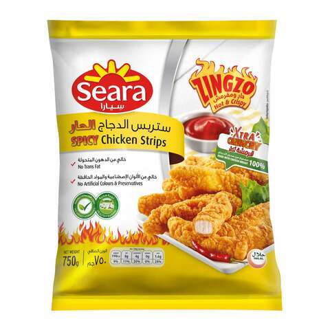SEARA ZINGZ SPICY CHCKN STRIPS 750G price in Kuwait | Carrefour Kuwait ...