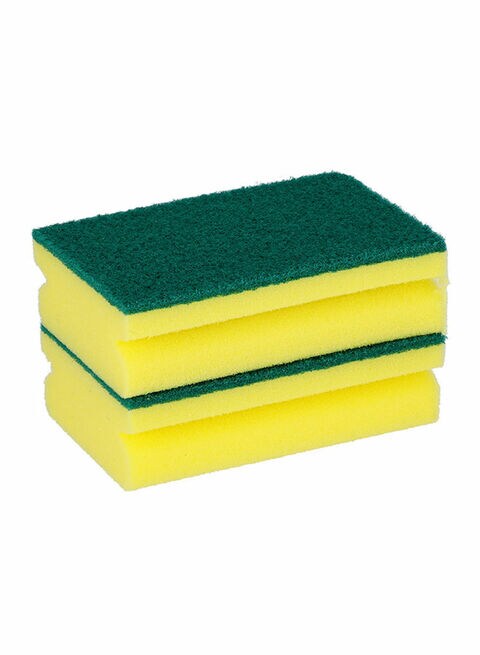 Royalford Sponge Scrubber Yellow/Green One Size price in UAE ...