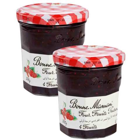 Bonne Maman Raspberry Jam 370g Pack of 2 price in UAE | Carrefour UAE ...