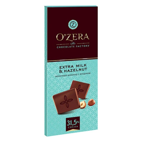 O Zera Extra Milk And Hazelnut Chocolate 90g price in UAE | Carrefour UAE | supermarket kanbkam