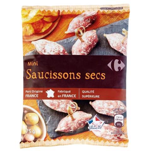 Buy Carrefour Mini Saucisson Secs 75g Online - Carrefour Kenya