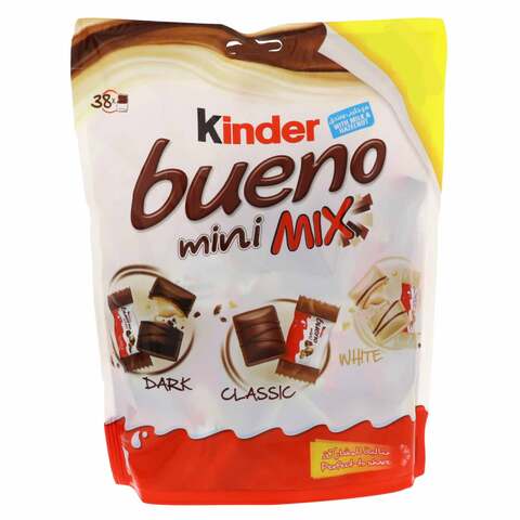 Kinder Bueno Mini Mix Chocolate 205g price in Kuwait | Carrefour Kuwait ...