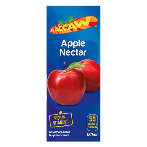 Buy Maccaw Apple Nectar Juice 180ML Online - Shop Beverages on ...