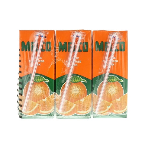 Melco Orange Flavored Drink 250ml Pack of 9 price in UAE | Carrefour ...