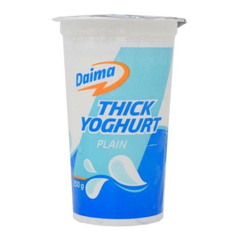 Buy Daima Thick Natural Plain Yoghurt 250g Online - Carrefour Kenya