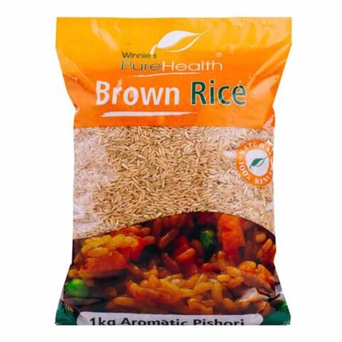 Buy Wnnies Pur Health Aromatic Pishori Brown Rice 1Kg Online ...