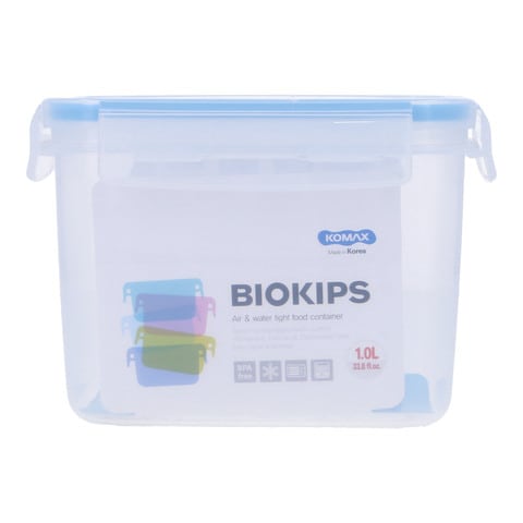 Buy Komax Biokips Air & Water Tight Food Container 1.0Litre Online ...