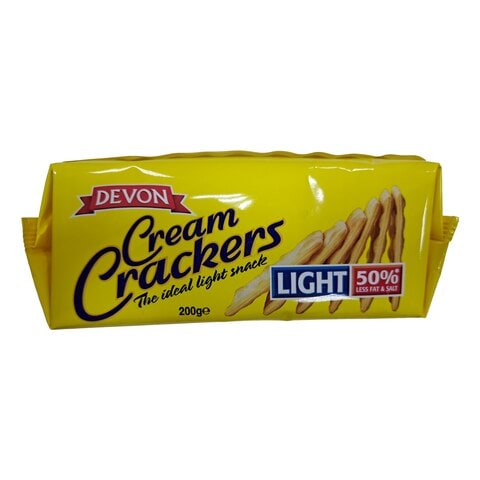 Devon Cream Crackers Light 200g price in UAE | Carrefour UAE ...