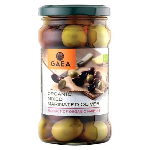 Gaea Organic Mixed Marinated Olives 300g price in UAE | Carrefour UAE ...