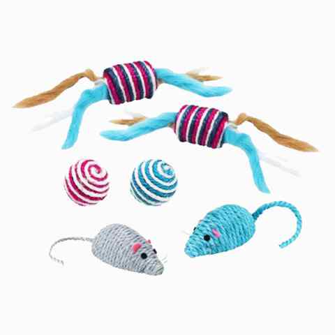 Ferplast Sisal Animal Toys Multicolour 6 count price in UAE | Carrefour ...