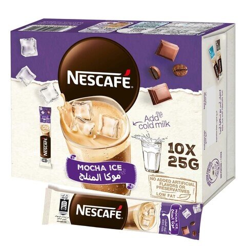 Nescafe Ice Mocha 25gx10 price in Kuwait | Carrefour Kuwait ...