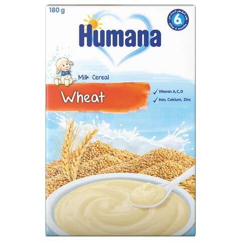 Humana Wheat Milk Cereal 180g price in UAE | Carrefour UAE ...