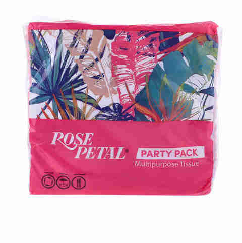 Buy Rose Petal Multipurpose Tissue Party Pack Online | Carrefour Pakistan