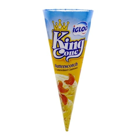 Buy Igloo King Butterscotch Ice Cream Cone 120ml Online - Carrefour Kenya
