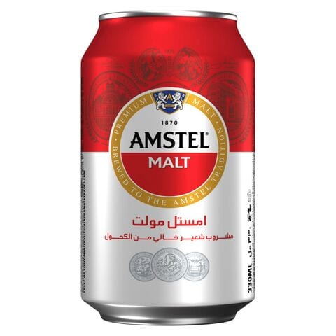 Amstel Zero Non-Alcoholic Malt Beverage - 330 ml price in Egypt ...