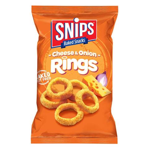 Buy Snips Chips Cheese And Onion Rings 17GR Online - Shop Food Cupboard ...