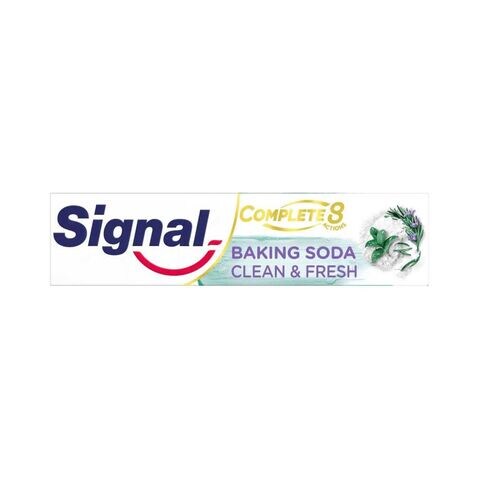 Signal Complete 8 Nature Elements Toothpaste with Baking Soda - 100ml ...