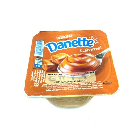 Danette Caramel Pudding - 100 gram Online | Carrefour Egypt
