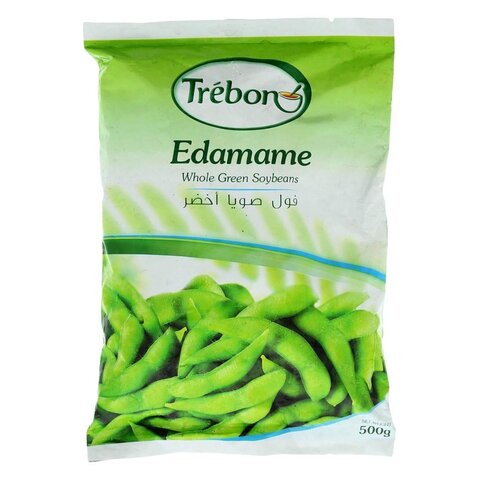 Trebon Edamame Whole Green Soybeans 500g price in Kuwait | Carrefour ...