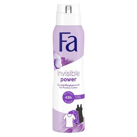 Fa Invisible Power Antiperspirant Deodorant Spray - 150ml Online ...