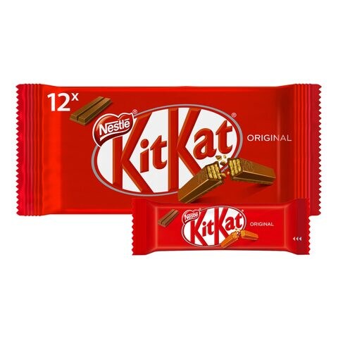 Nestle KitKat 2 Finger Milk Chocolate Wafer Bar 17.7g Pack of 12 Online ...