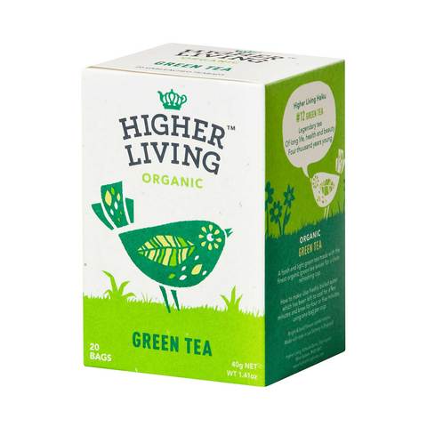 Higher Living Organic Green Tea 20 Bags price in Saudi Arabia ...