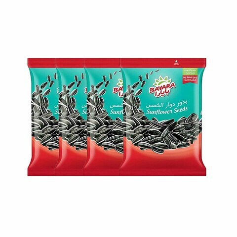 Bayara Sunflower Seeds 100g Pack of 4 price in UAE | Carrefour UAE ...