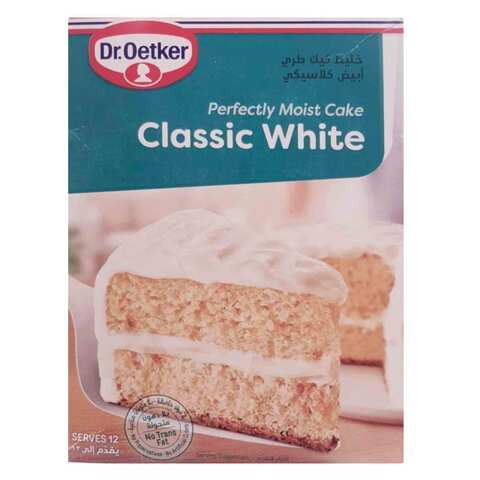 Dr. Oetker Classic White Chocolate Cake Mix 500g price in Kuwait ...