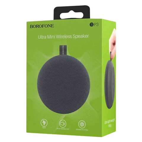 Buy Borofone BP3 Wireless Portable Speaker Grey Online - Shop ...