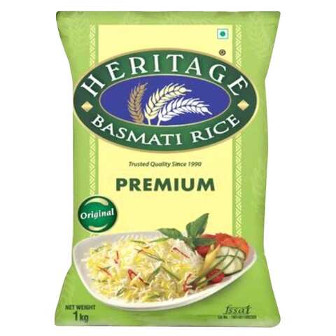 Heritage Premium Basmati Rice 4.5kg price in Kuwait | Carrefour Kuwait ...