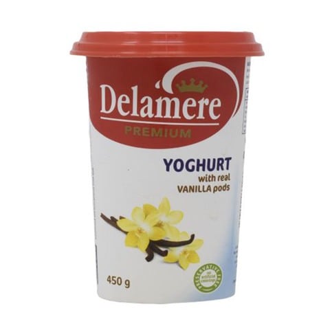 Buy Delamere Premium Real Vanilla Pods Yoghurt 450ml Online - Carrefour ...