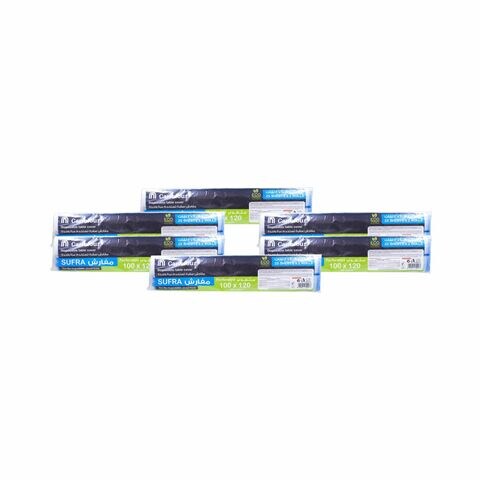 Carrefour Sufra Disposable Table Cover Roll Pink 25 count price in UAE ...