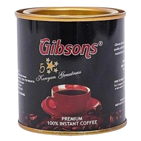 Buy Gibsons Kenya Greatness Instant Coffee 50g Online - Carrefour Kenya