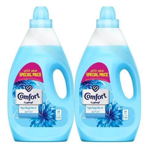 Comfort Fabric Softener for super soft clothes Spring Dew gives long ...