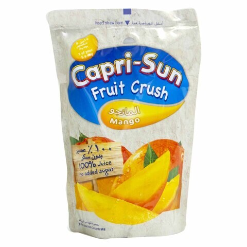 Capri-Sun Fruit Crush Mango Juice 200ml price in UAE | Carrefour UAE ...