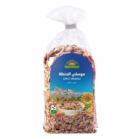 Natureland Organic Spelt Muesli 500g price in Kuwait | Carrefour Kuwait ...
