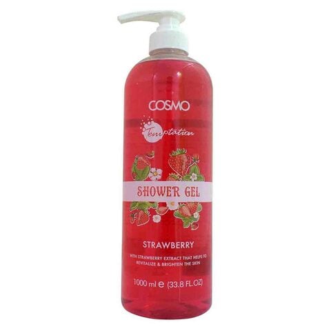 Cosmo Temptation Shower Gel Strawberry Red 1L price in UAE | Carrefour ...