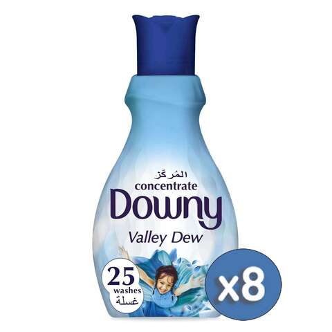 Downy Concentrate Fabric Softener Valley Dew 1Lx8 price in UAE ...