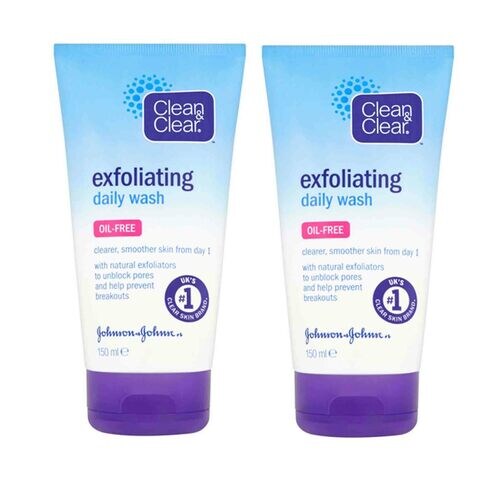 Clean Clear Exfoliating Daily Wash 150ml Pack of 2 price in UAE ...