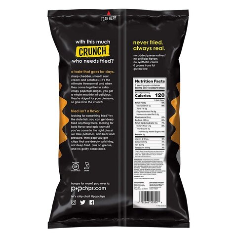 All Natural Popchips Nutrition Facts | Besto Blog