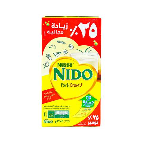 Nido Powder Milk - 375 GM price in Egypt | Carrefour Egypt ...