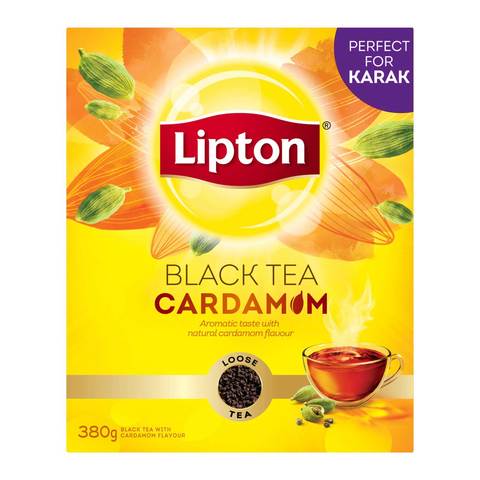 Lipton Black Tea Cardamom 380g price in Saudi Arabia | Carrefour Saudi ...