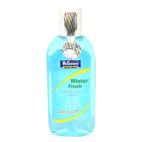 HIGEEN MOUTH WASH WINTER FRESH 110ML price in Kuwait | Carrefour Kuwait ...