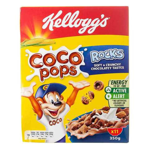 Kelloggs Coco Pops Soft And Crunchy Cocorocks Cereals 350g price in ...