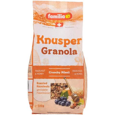 Familia Knusper Crunch Cereal 500g price in UAE | Carrefour UAE ...