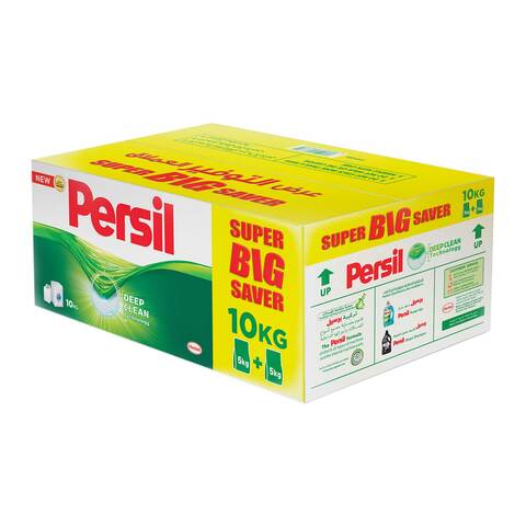 Persil deep clean technology low foam detergent powder super big saver ...