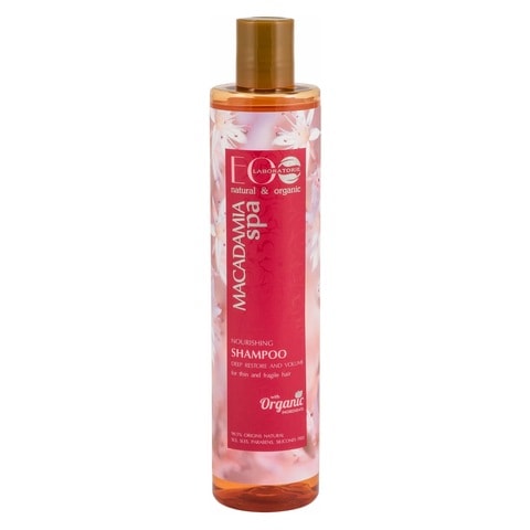 EO Laboratorie Natural Organic Macadamia Spa Nourishing Shampoo Clear ...